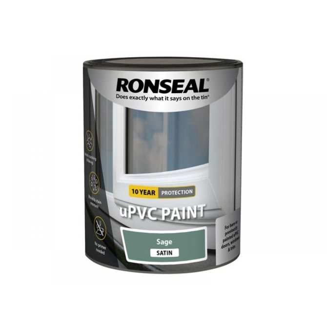 Ronseal uPVC Paint 750ml (various colours) | Decor 8 Stornoway