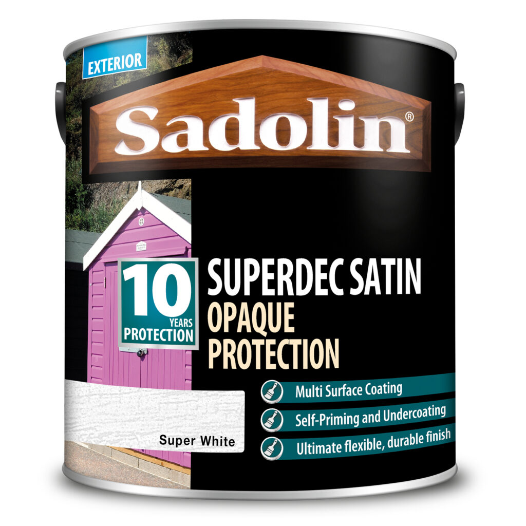 Sadolin SuperDec Satin (various colours & sizes) | Decor 8 Stornoway