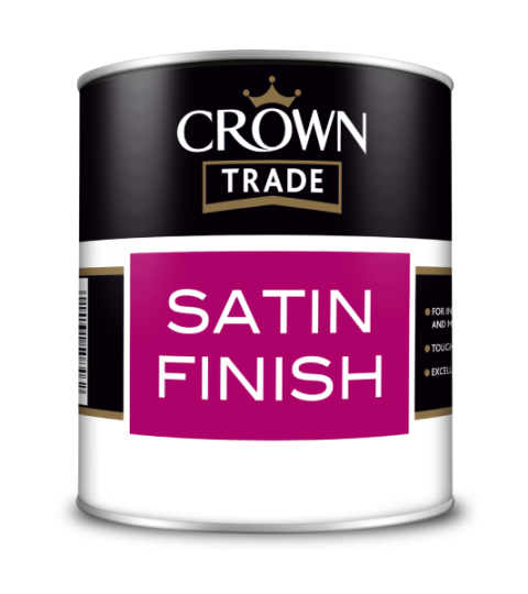 Crown Trade Satin – Brilliant White | Decor 8 Stornoway