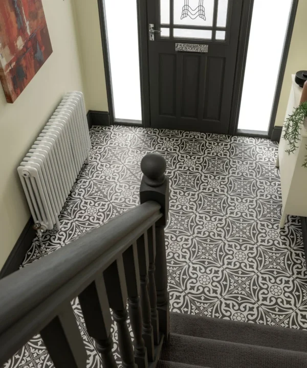 VICTORIA Black Tile 33x33cm | Decor 8 Stornoway