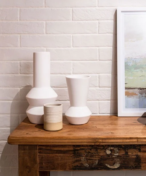 HARTLEY White Tile 25x6cm | Decor 8 Stornoway