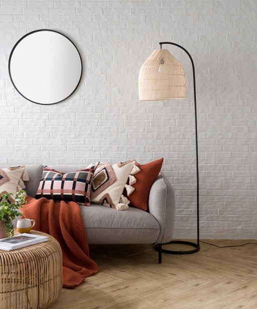 HARTLEY White Tile 25x6cm | Decor 8 Stornoway