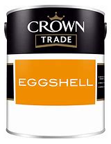Crown trade eggshell brilliant white | Decor 8 Stornoway